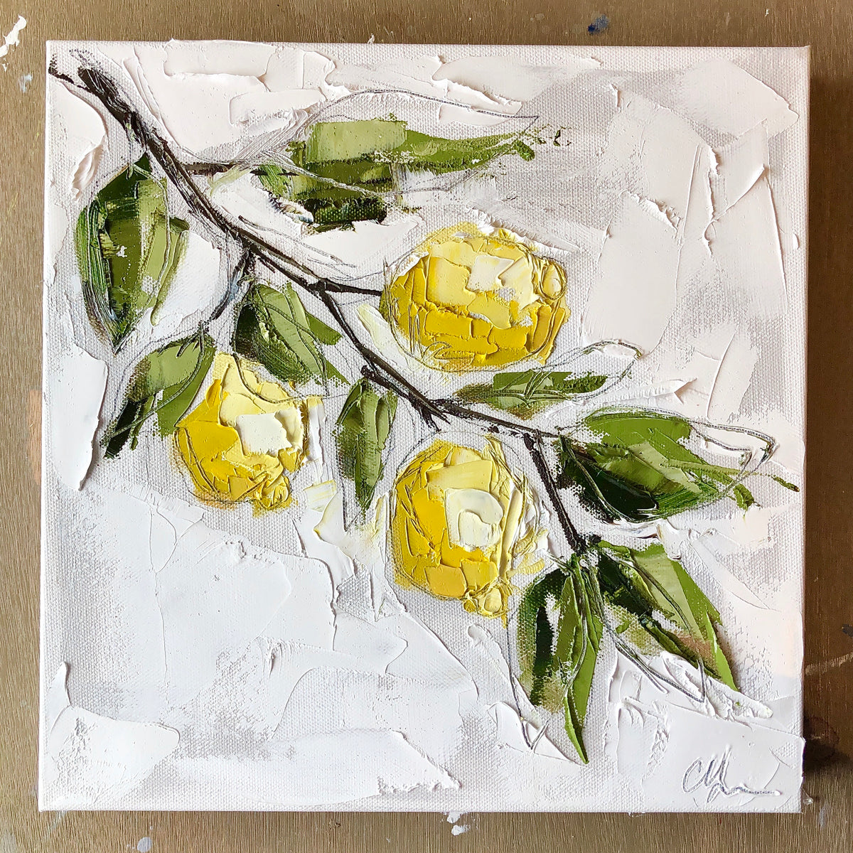 Lemon Sprig Commission – Christie Younger Art